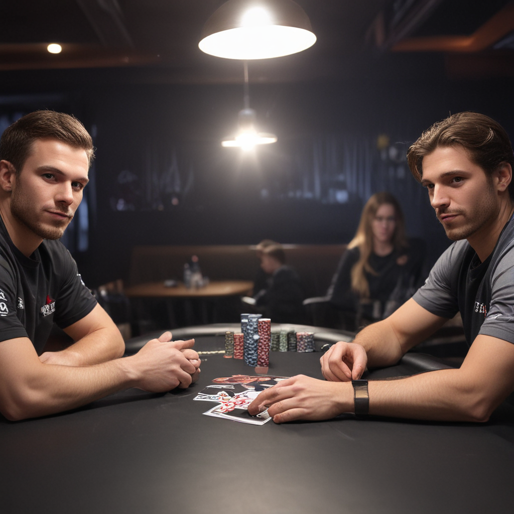 pokerstars table with 3 players
