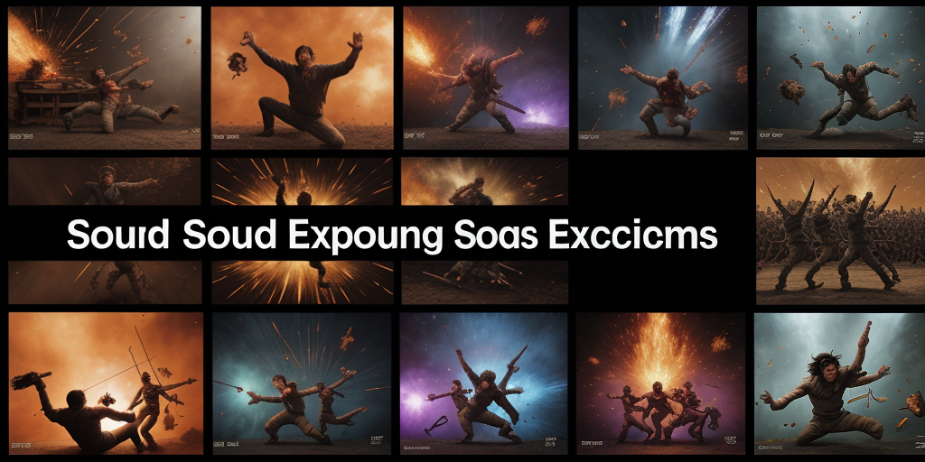 Explosive Action Scenes Featuring Dynamic Characters in Intense Battle ...