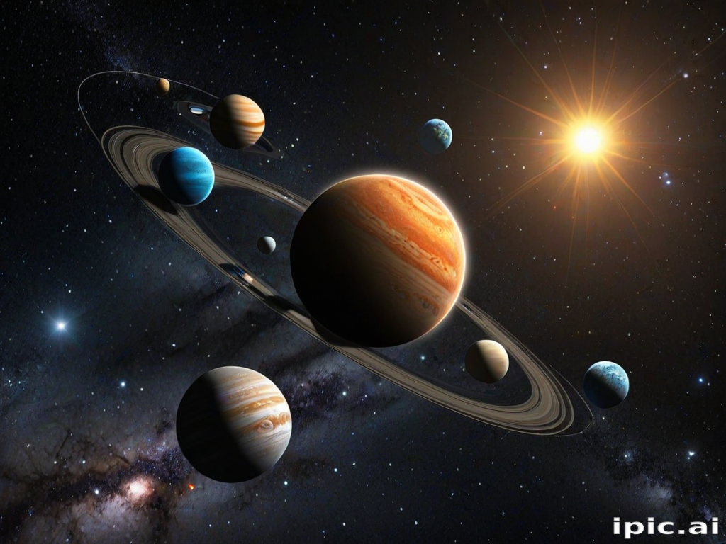 The Majestic Solar System: A Journey Through Planets and Stars