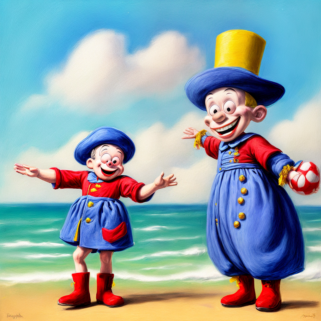 Most Joyful Smile Popeye Digital Fine Art (copy-right free)