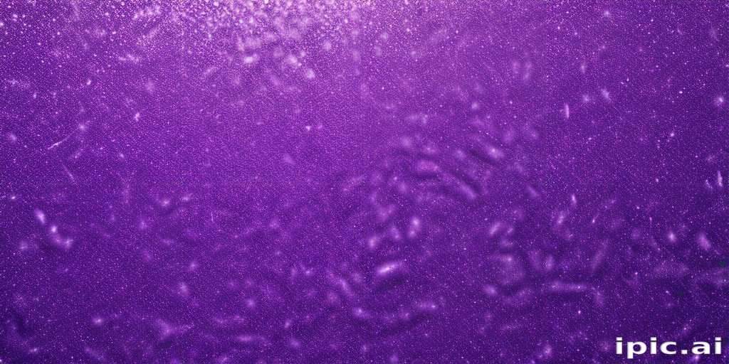 Abstract Purple Background with Sparkling Textures and Soft Light Effects