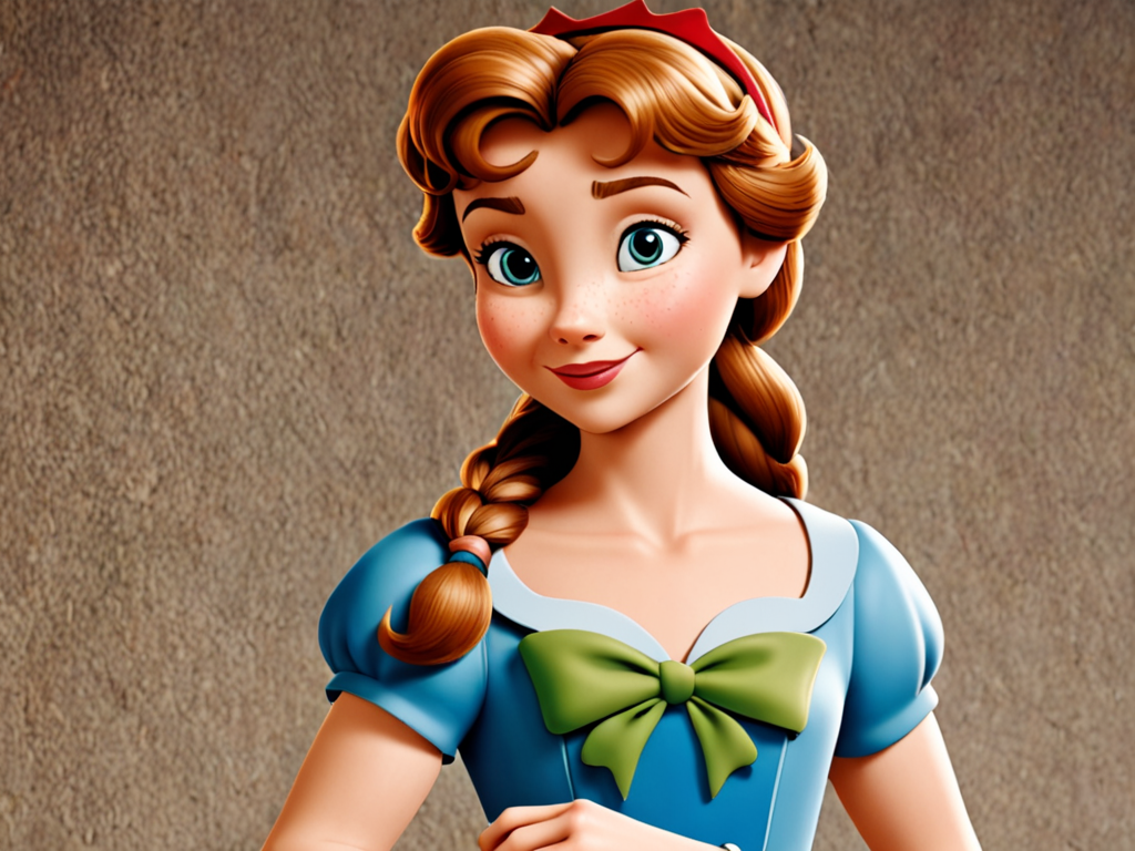 Wendy Darling fron cartoon Peter Pan