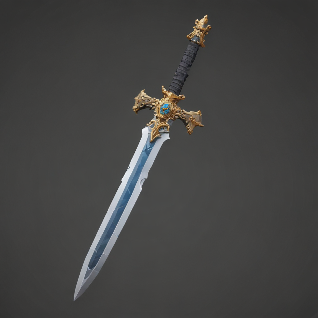 a pixel sword