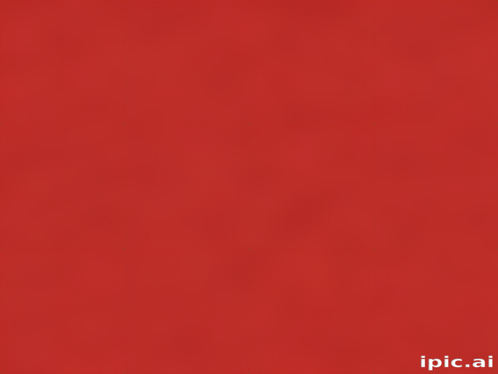 Vibrant Red Background with Subtle Texture for Creative Design Projects.
