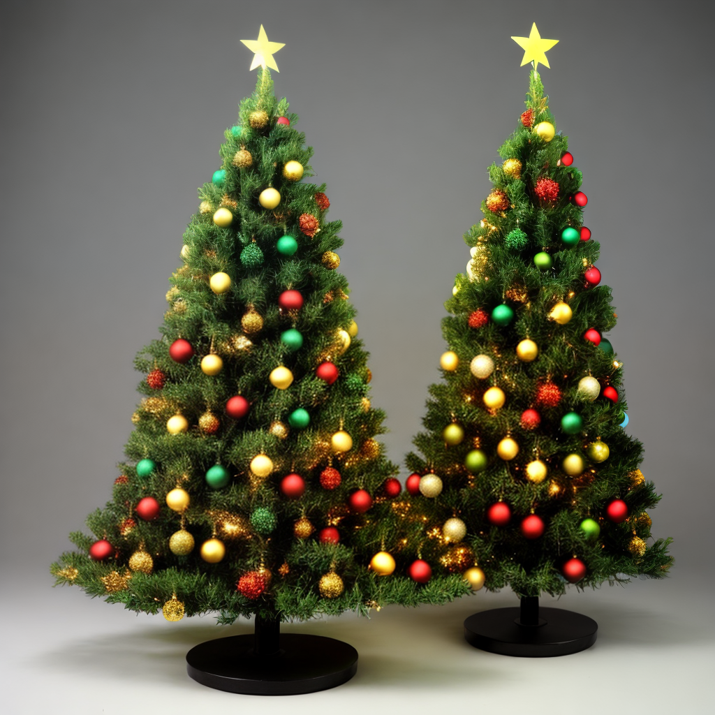 a christmas tree made out of circuit boards