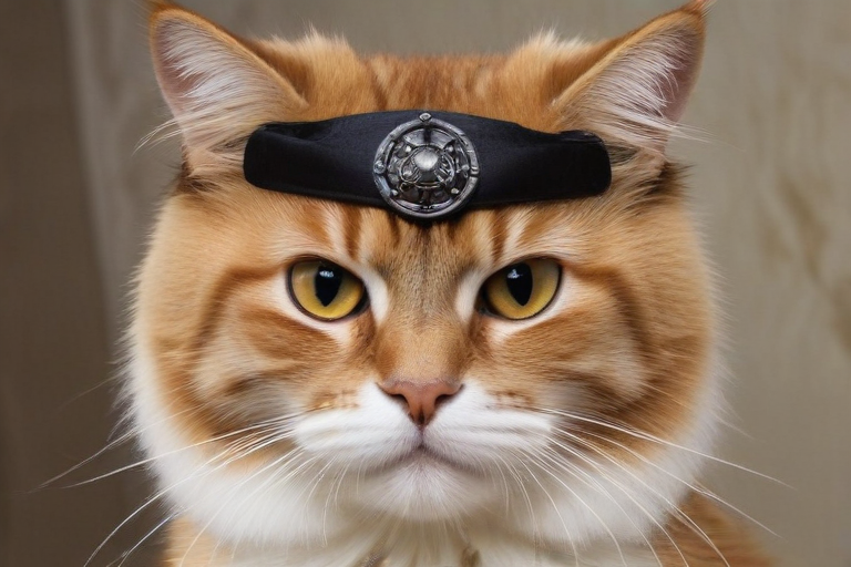 samurai cat