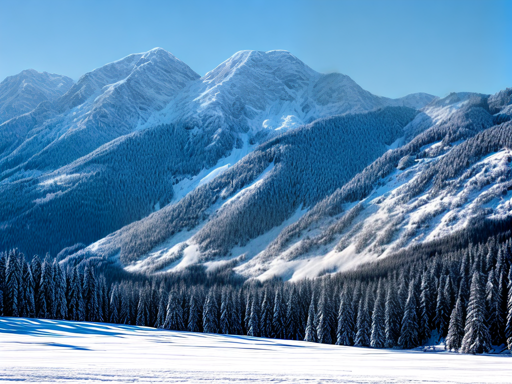 mountain snow