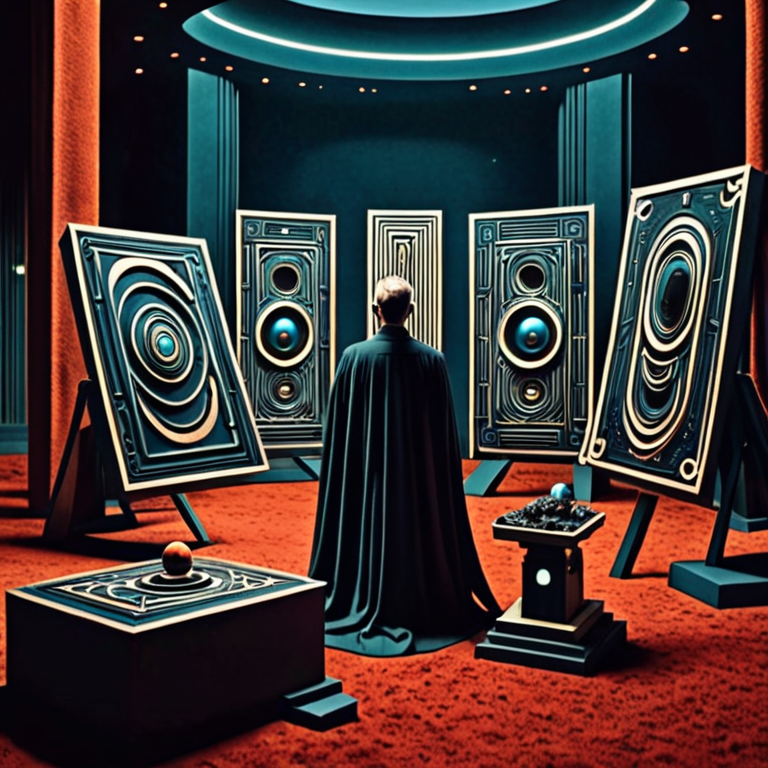 sci fi rituals surreal art