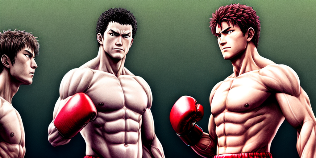 Baki Hanma and Jack hanma from Anime Baki Boxing