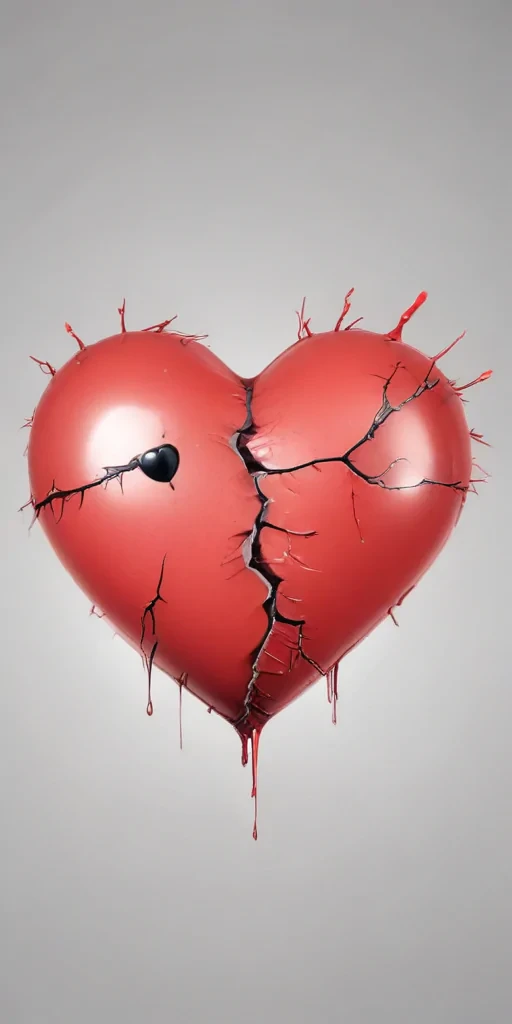 Broken Heart: A Symbol of Love's Pain and Emotional Turmoil