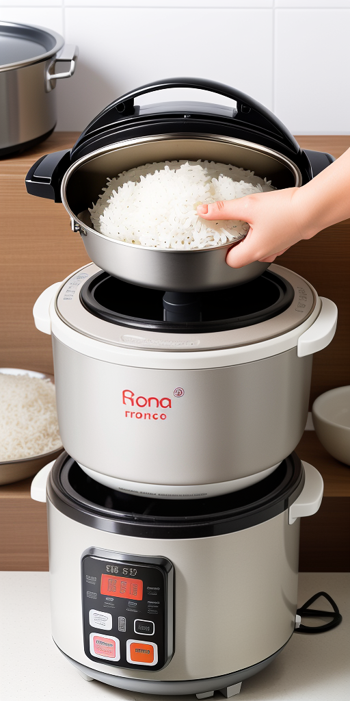 Effortlessly Cooking Fluffy Rice in a Modern Rice Cooker Appliance