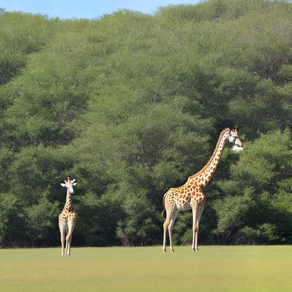 yellow giraffe