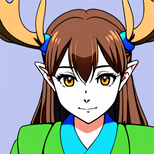 Anime waifu moose