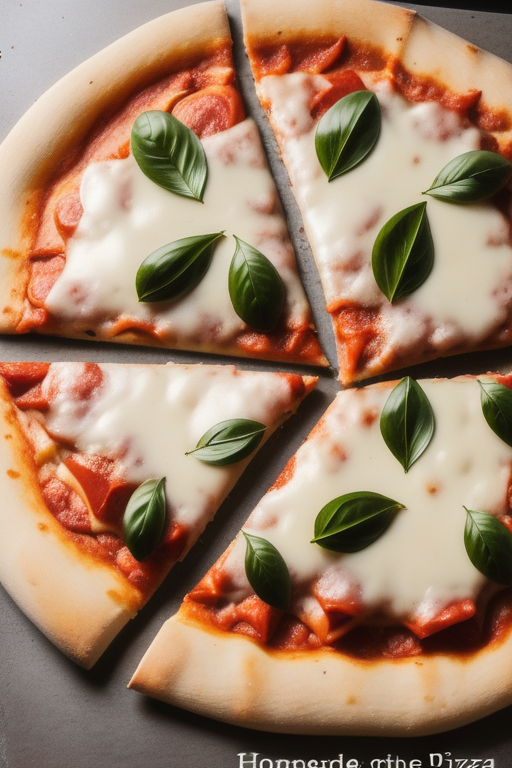 Deliciously Fresh Pepperoni Pizza Slices Topped with Mozzarella and ...