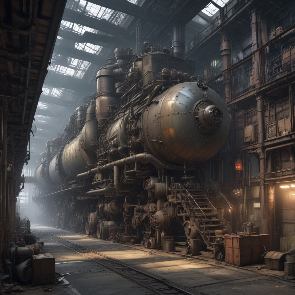 dieselpunk factory