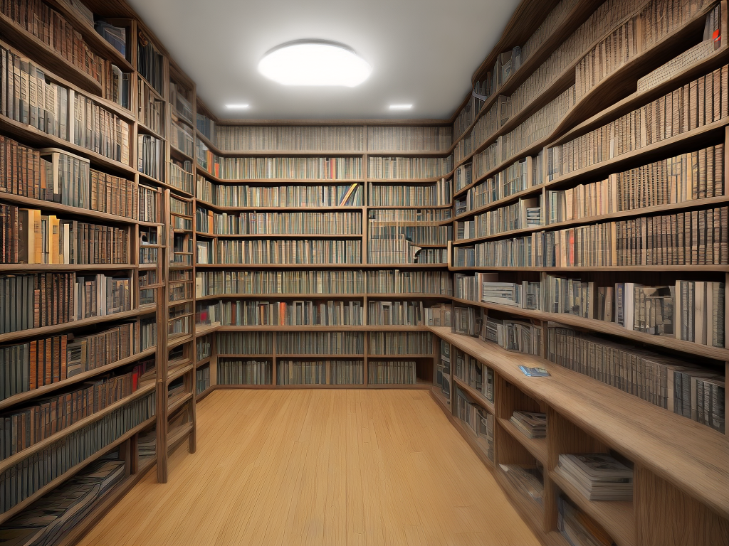 A model library in outer space