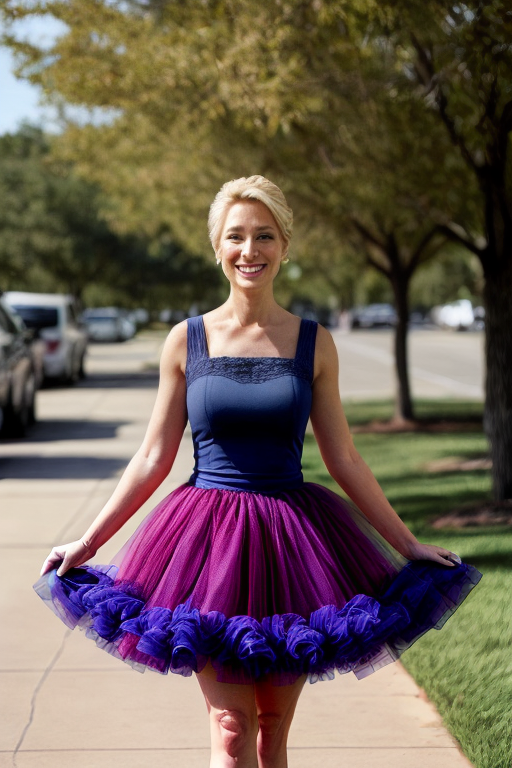 A picture of Donald Trump in a tutu