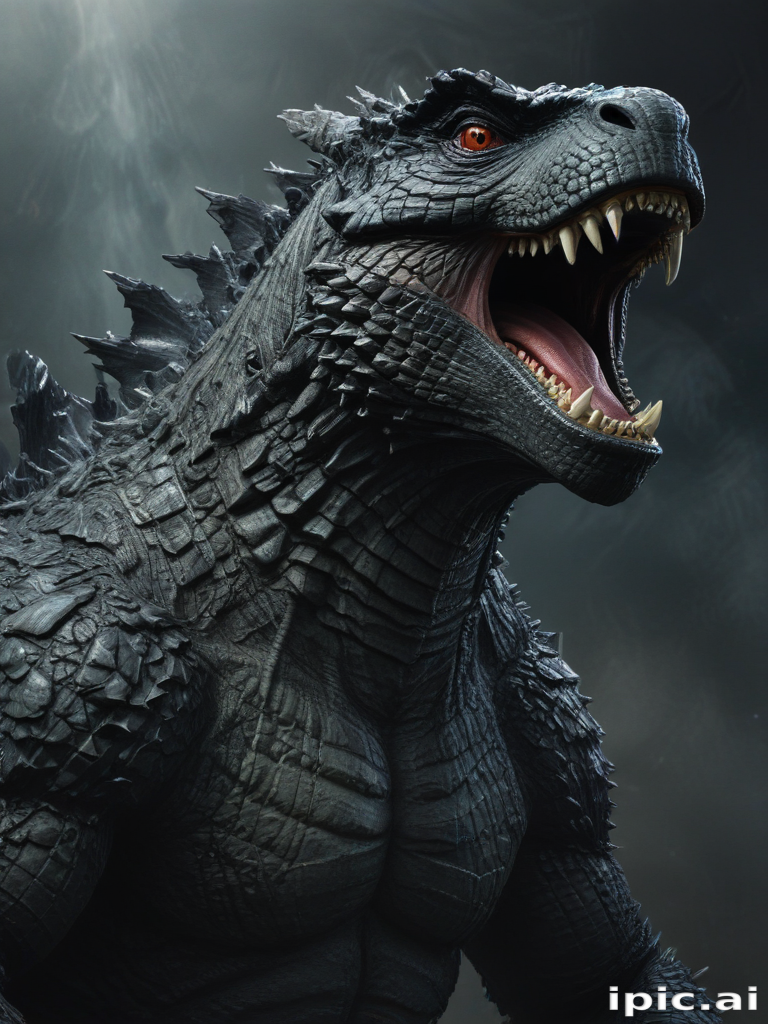 Majestic and Fierce: A Glorious Depiction of a Legendary Monster