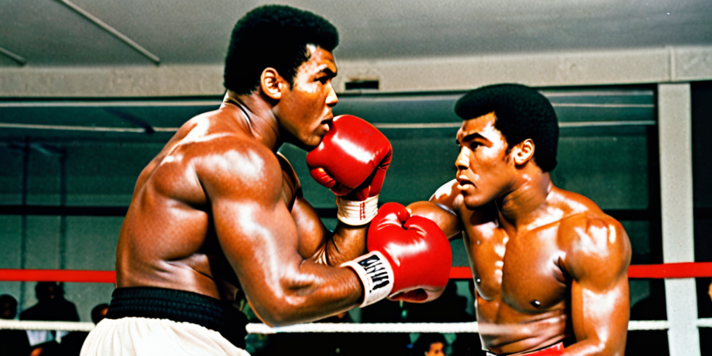 bruce fighting with muhammad ali
