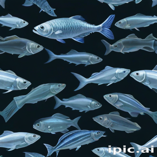 An Underwater Scene Featuring Various Species of Fish Swimming Gracefully
