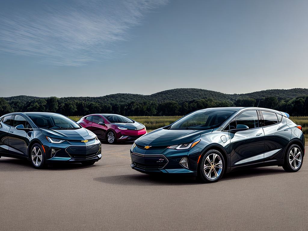 create a modern lineup of chevrolet electric cars