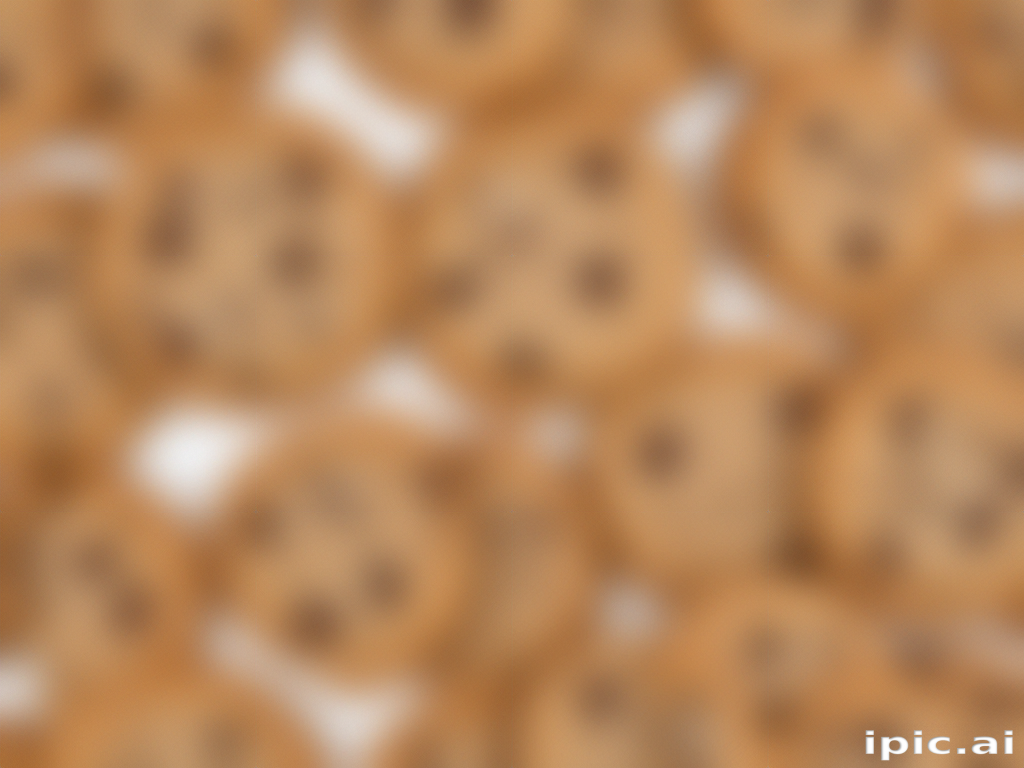 A Delicious Array of Chocolate Chip Cookies Perfectly Baked and Golden ...