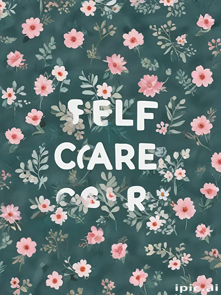 Embracing Self-Care: A Floral Reminder to Nurture Your Well-Being