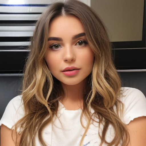 Addison rae covered in cream