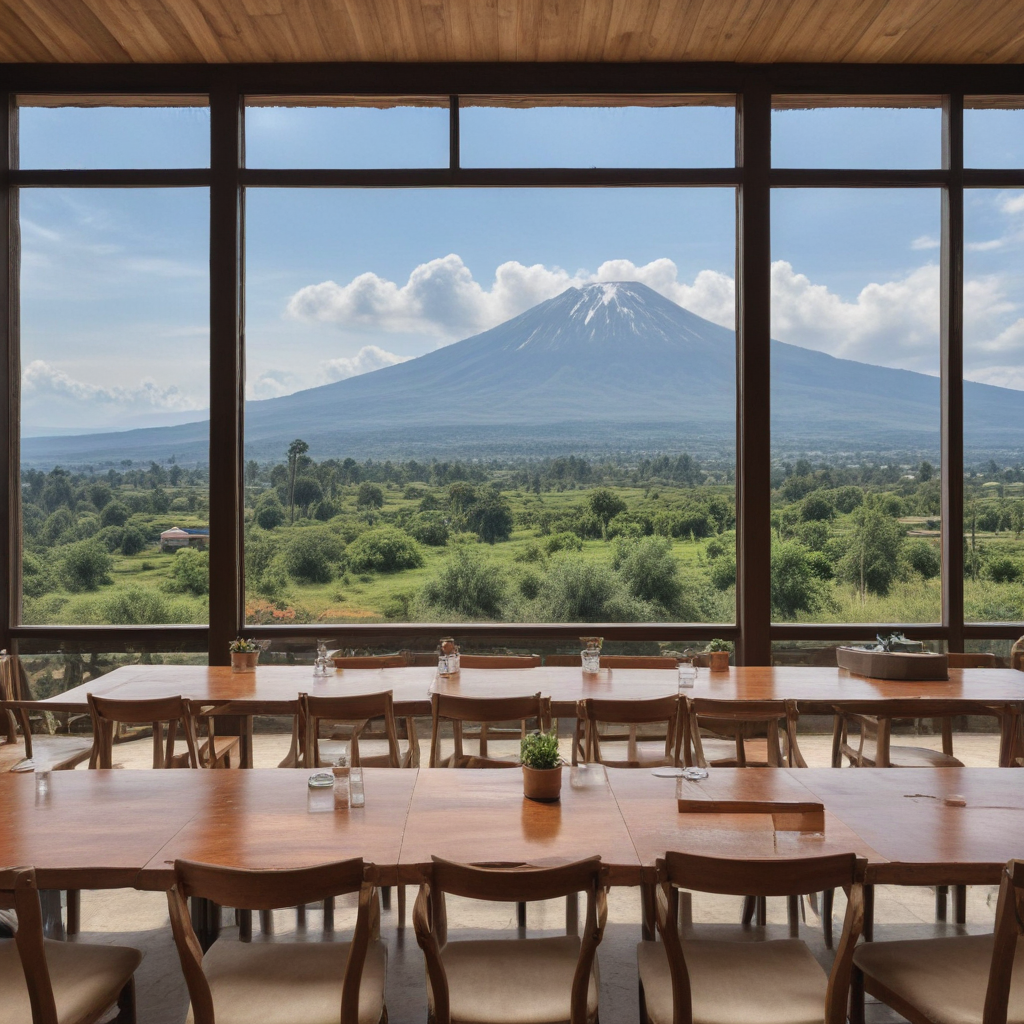 make me a hude o for a venue that includes and conference halls ...