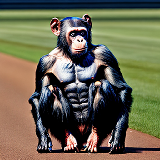 Half human half chimp