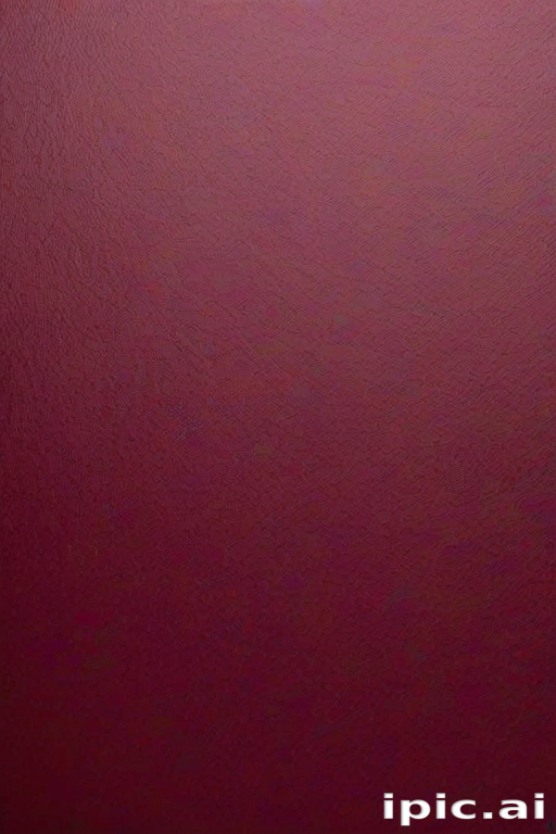 A Smooth, Deep Burgundy Surface with Subtle Textures and Warm Undertones.