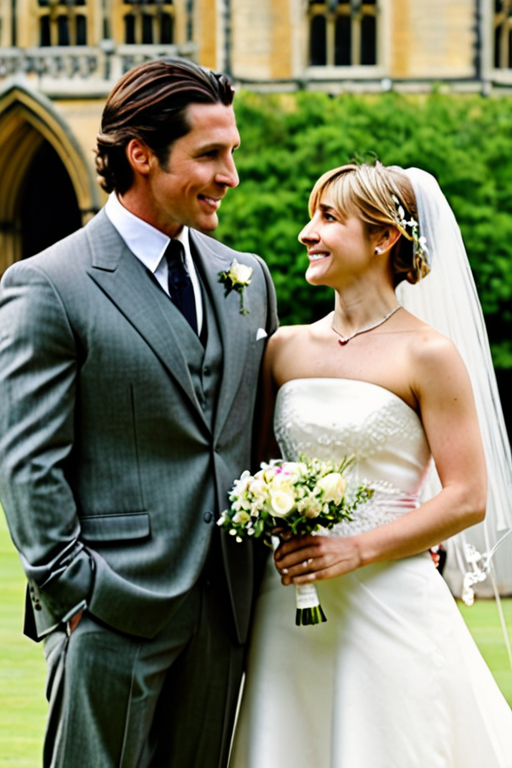 bruce wayne christian bale and Allison Mack Wedding, Wollaton Hall ...