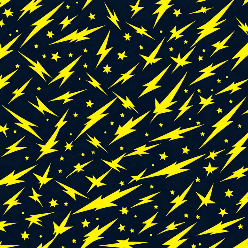 harry potter lightning bolt pattern