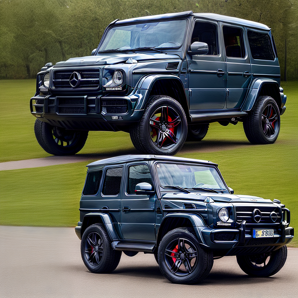 gwagon with thar body