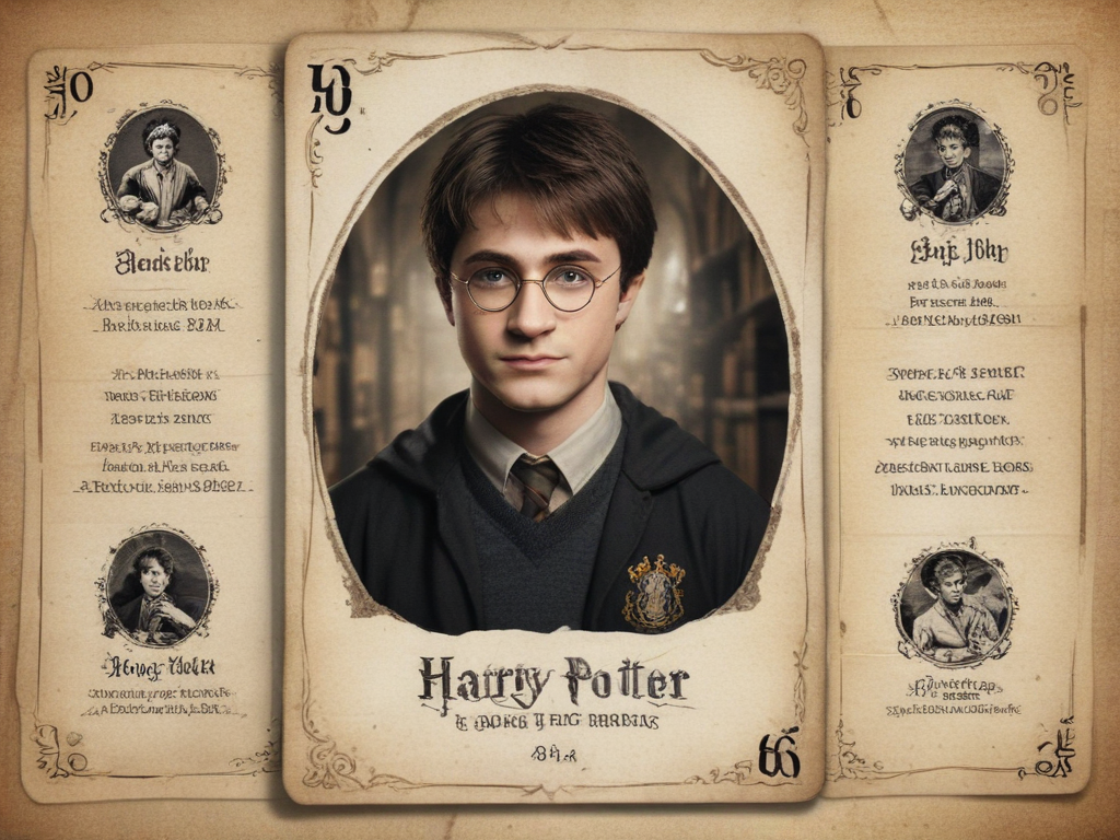 harry potter card for exact change card game (put harry in the middle ...