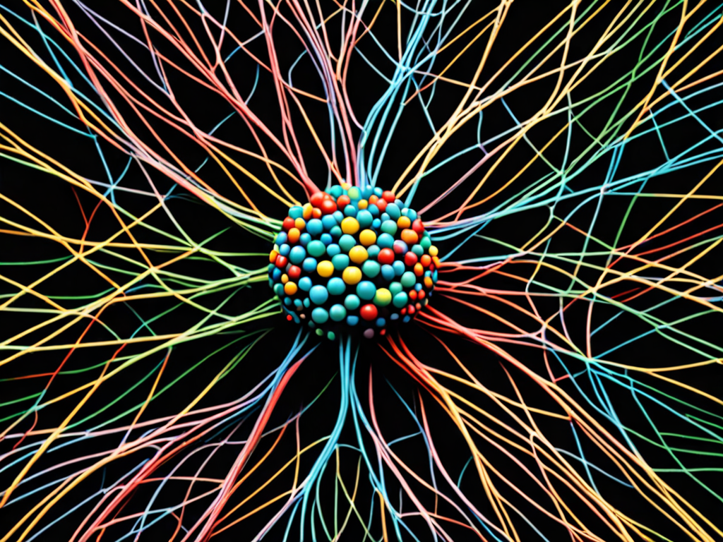 Visualize the interconnectedness and complexity of neural network layers