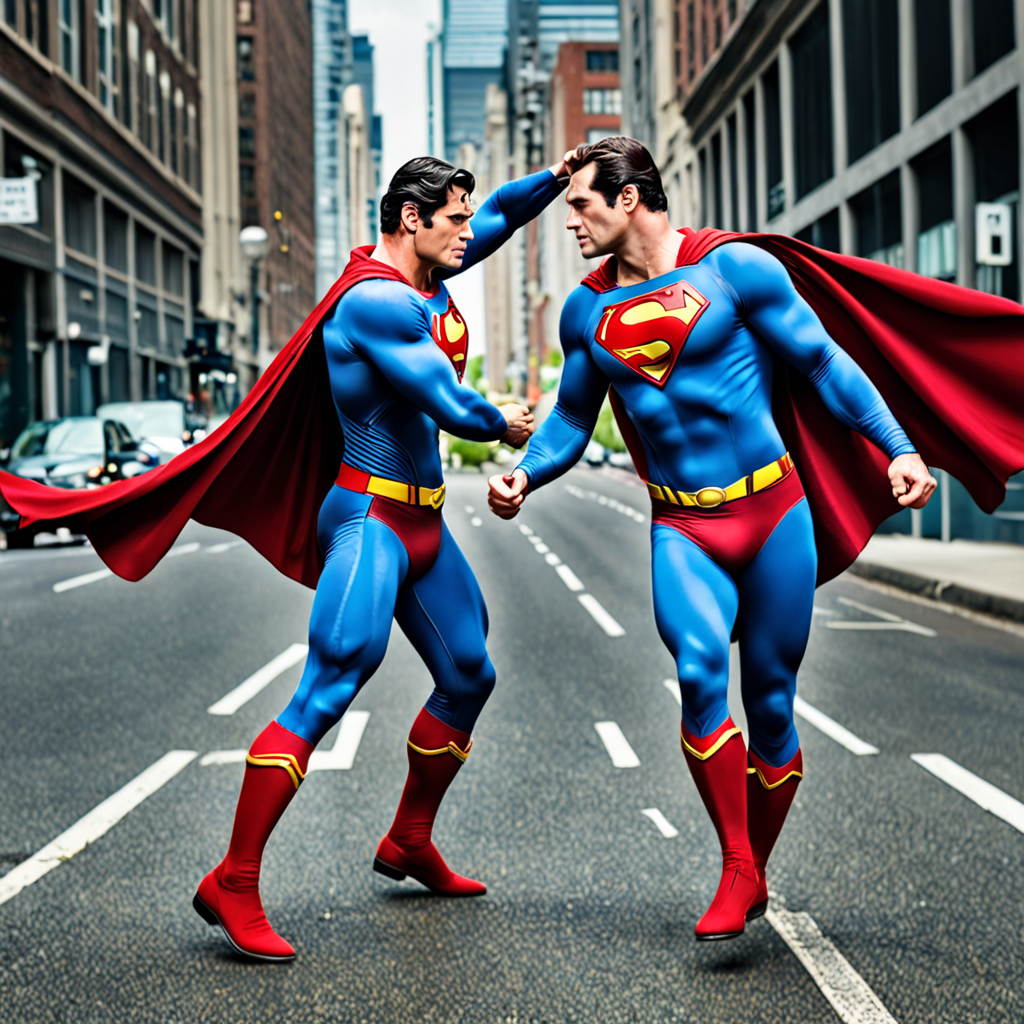 Superman VS Homelander