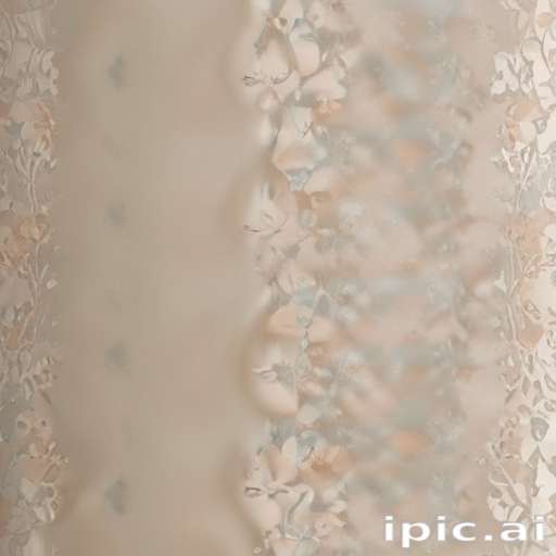 Delicate Floral Patterns on a Soft, Textured Background with Subtle Hues.