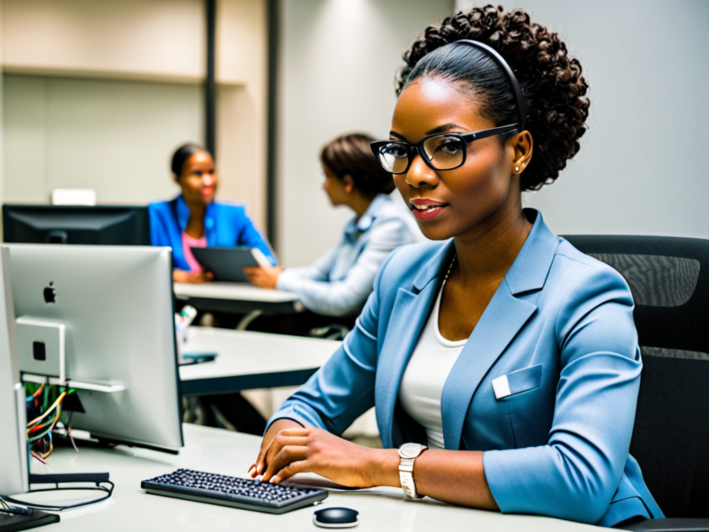 real Black female IT engineers