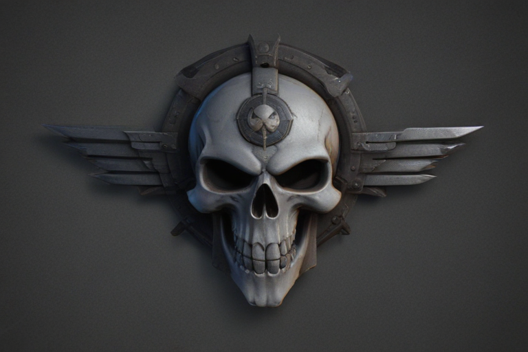 Warhammer Skull symbol for Deathwatch in Half-Life 2 Overwatch Elite ...