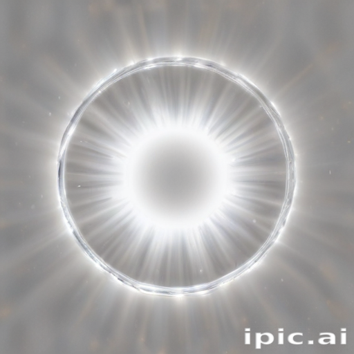 Radiant Circle of Light Creating a Stunning Visual Spectacle in the Center