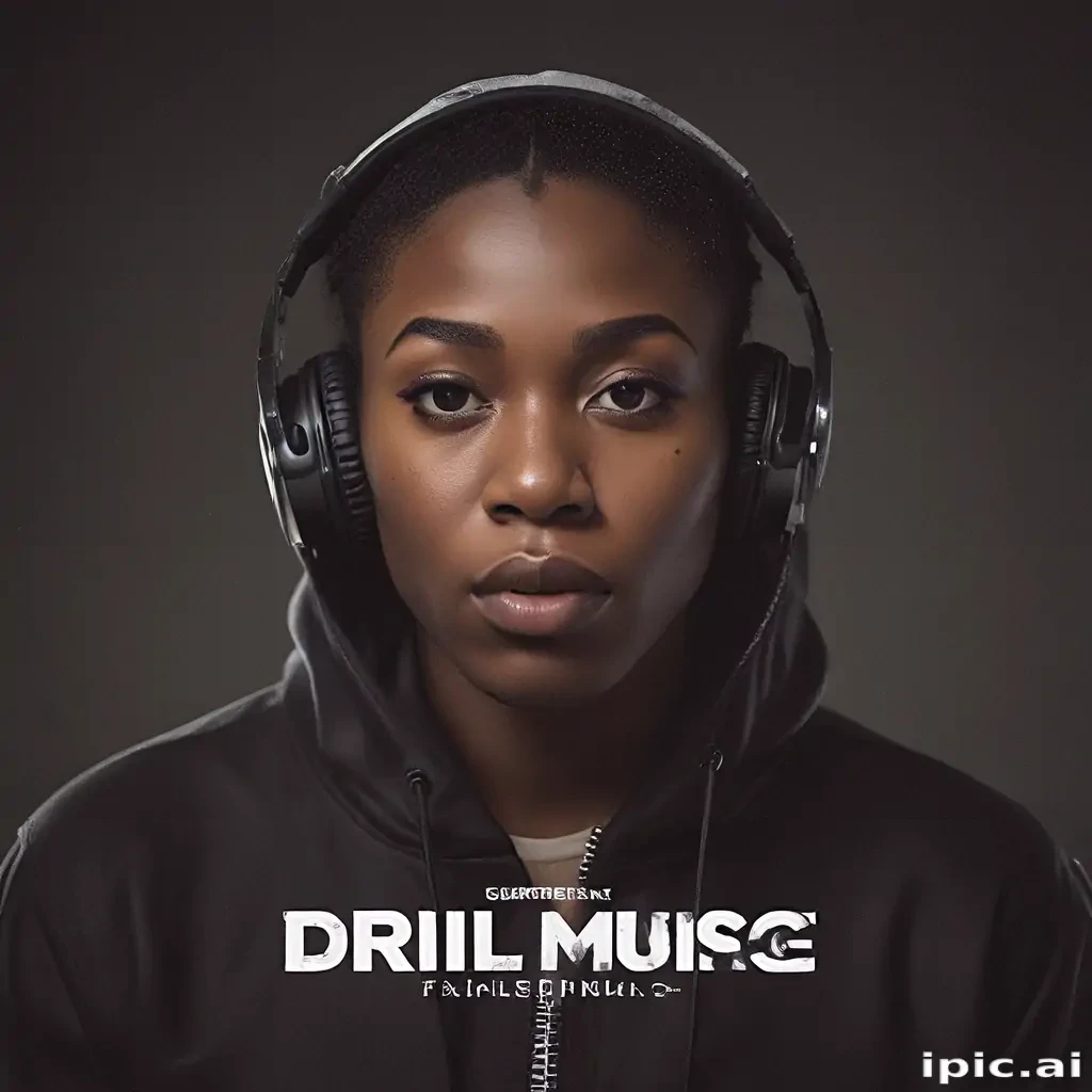 Empowered Artist Embracing the Vibes of Modern Drill Music Culture