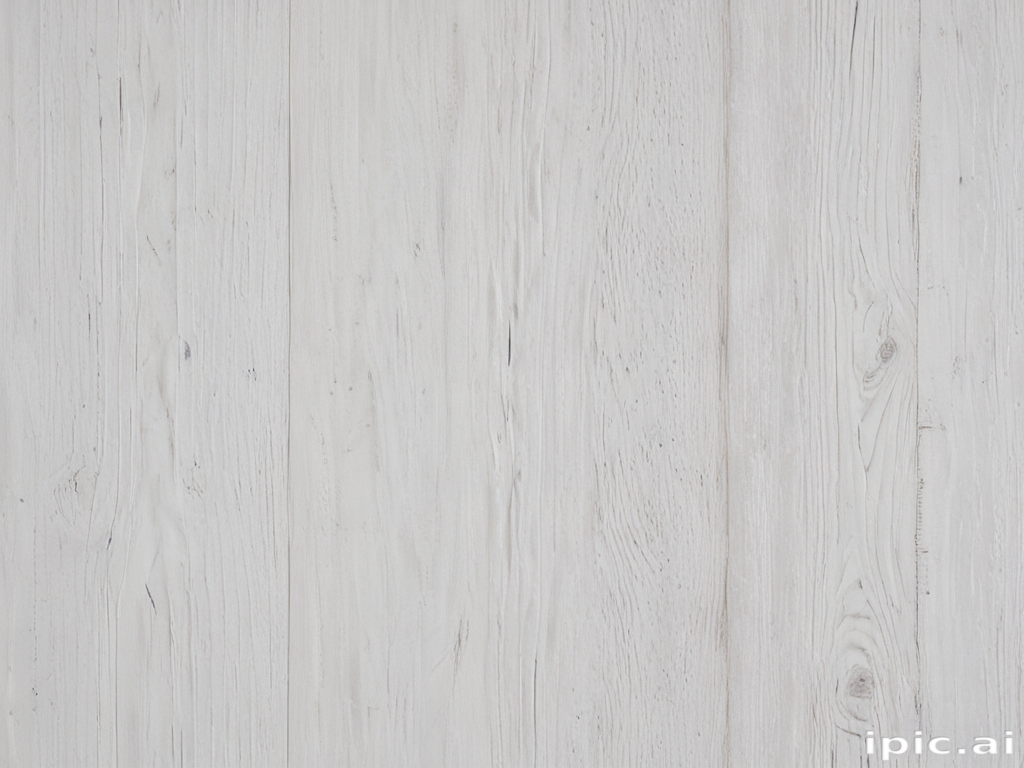 Light and Airy White Wooden Texture Ideal for Minimalist Design Aesthetics.