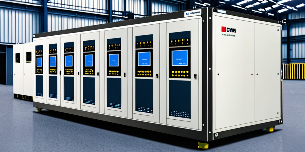 industrial automation simatic plc inside cabinet, banner for website
