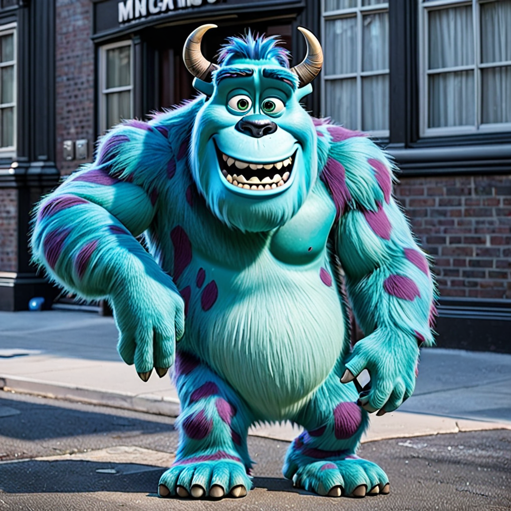 sulley from monsters inc.