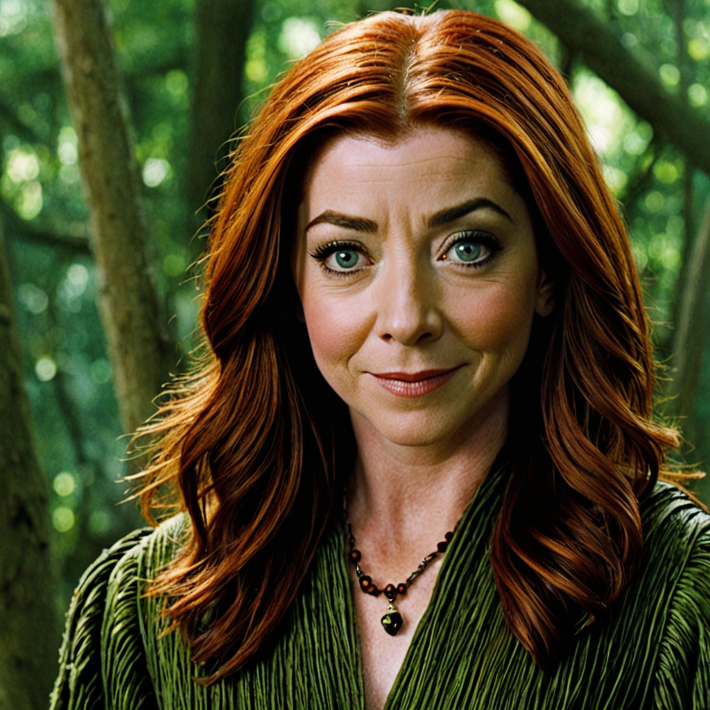 alyson hannigan as evil willow