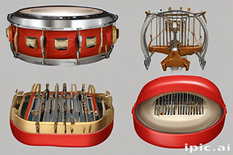 A Collection of Unique Musical Instruments Showcasing Diverse Cultural ...