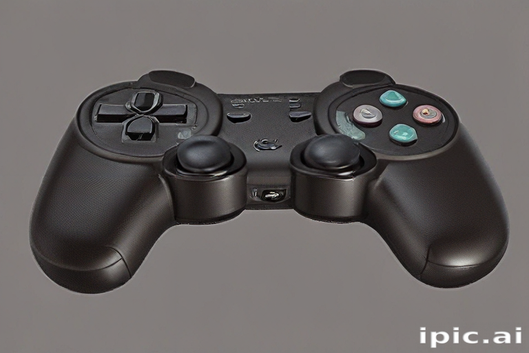 A Modern Video Game Controller Designed for Enhanced Gaming Experiences.