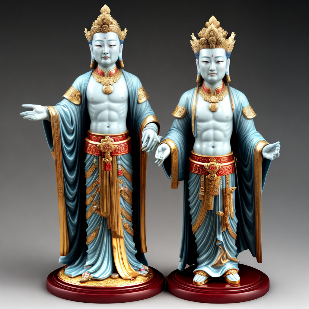 Most great beautiful royal 3D Chinese god of longevity