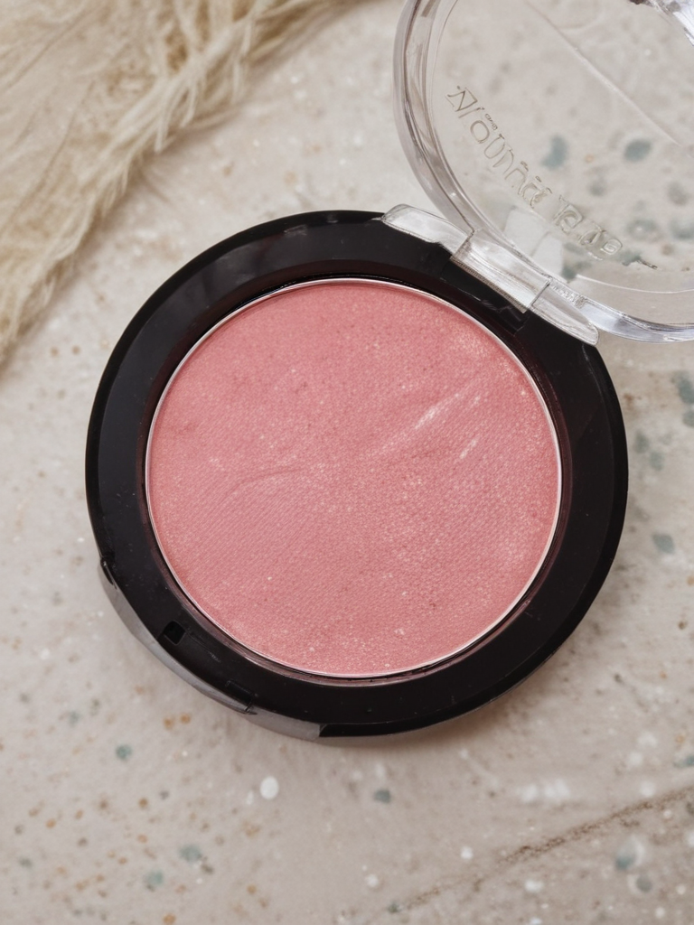 Soft Pink Blush Compact Perfect for a Natural Makeup Look Every Day